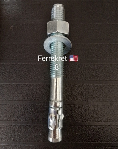 Perno de anclaje 6" 8" pulgadas de camisa y tipo espárrago soldables ...
