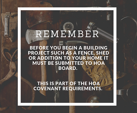 HOA Covenants | Autumn Glen Home Owners Association