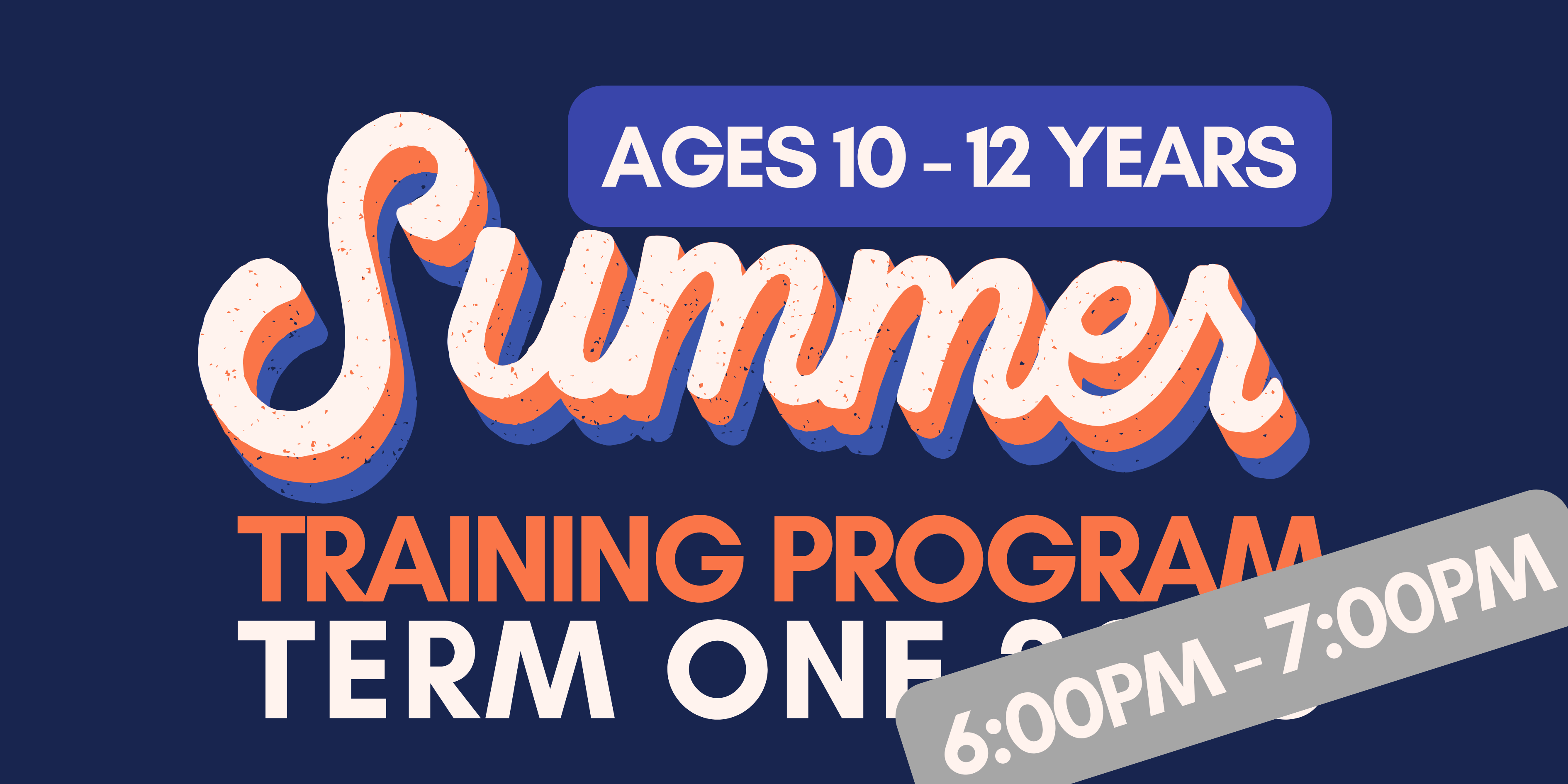 Summer Training Program: 10 - 12 Years | HPN
