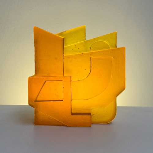 Solv No. 4 Yellow Glass | levi-hawken-art