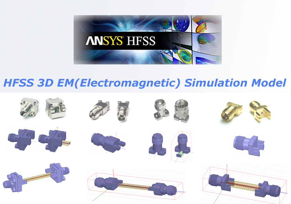 HFSS 3D EM(Electromagnetic) Simulation Model