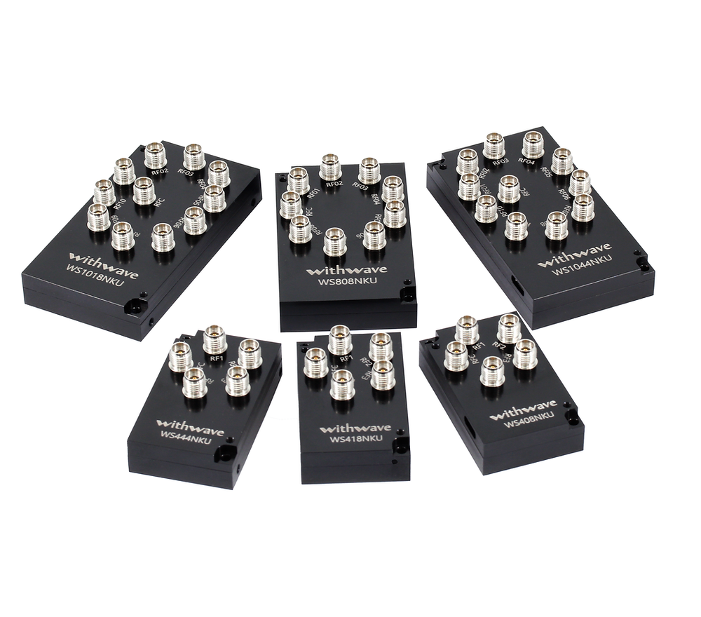 RF Switch Modules (Absorptive SP4T, SP8T, SP10T and SP12T)