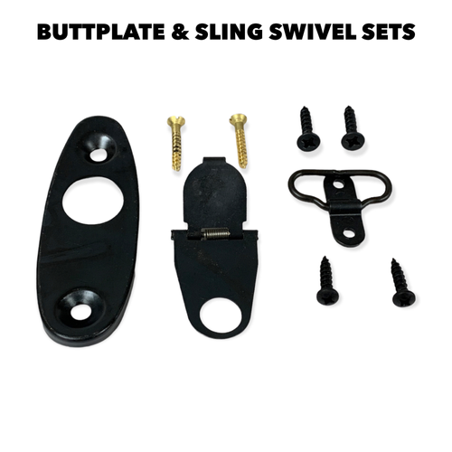 AK-47 AKM Buttplate Assembly and Sling Swivel Sets | Combloc Customs