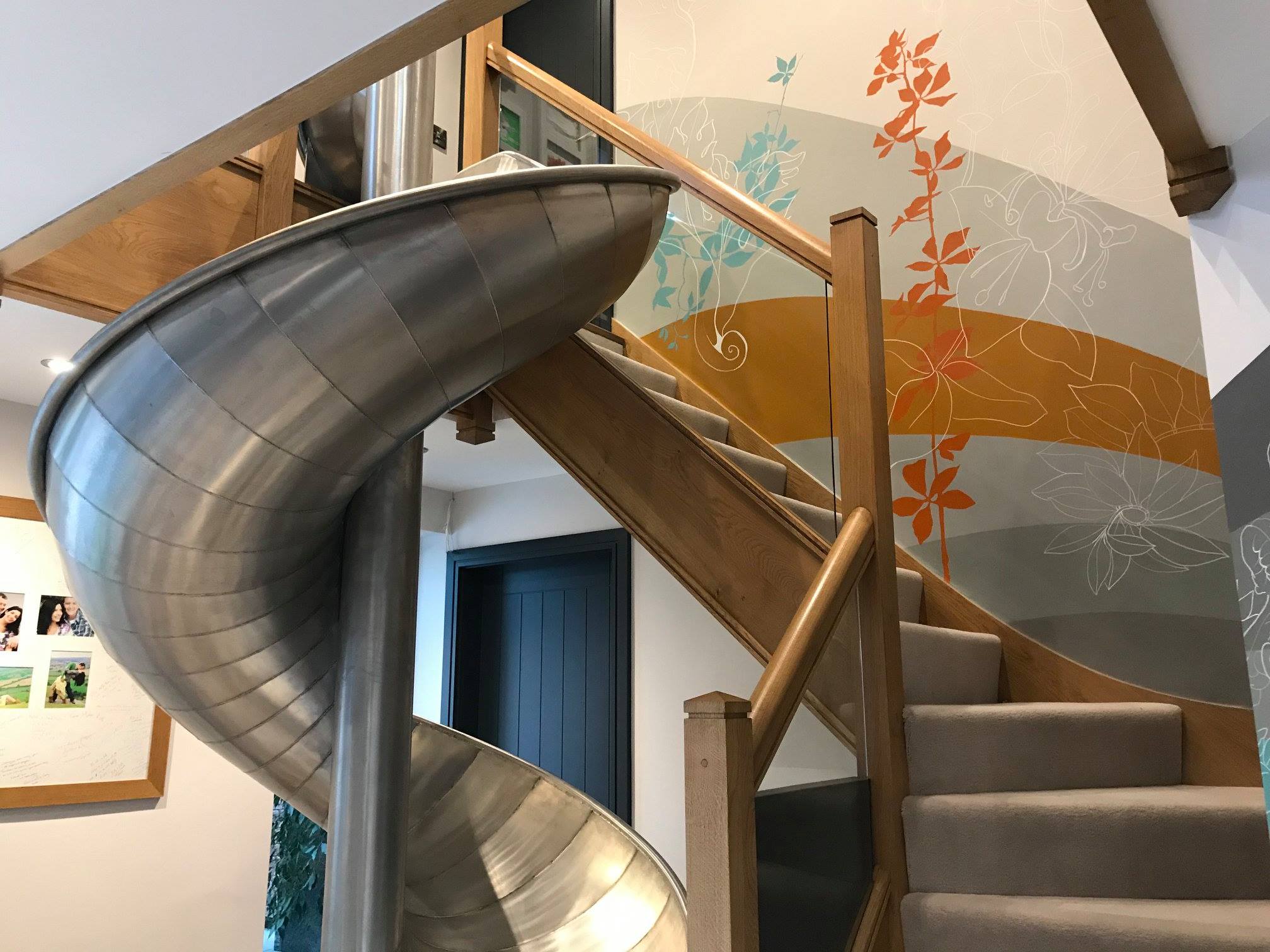 Indoor Slide Mural