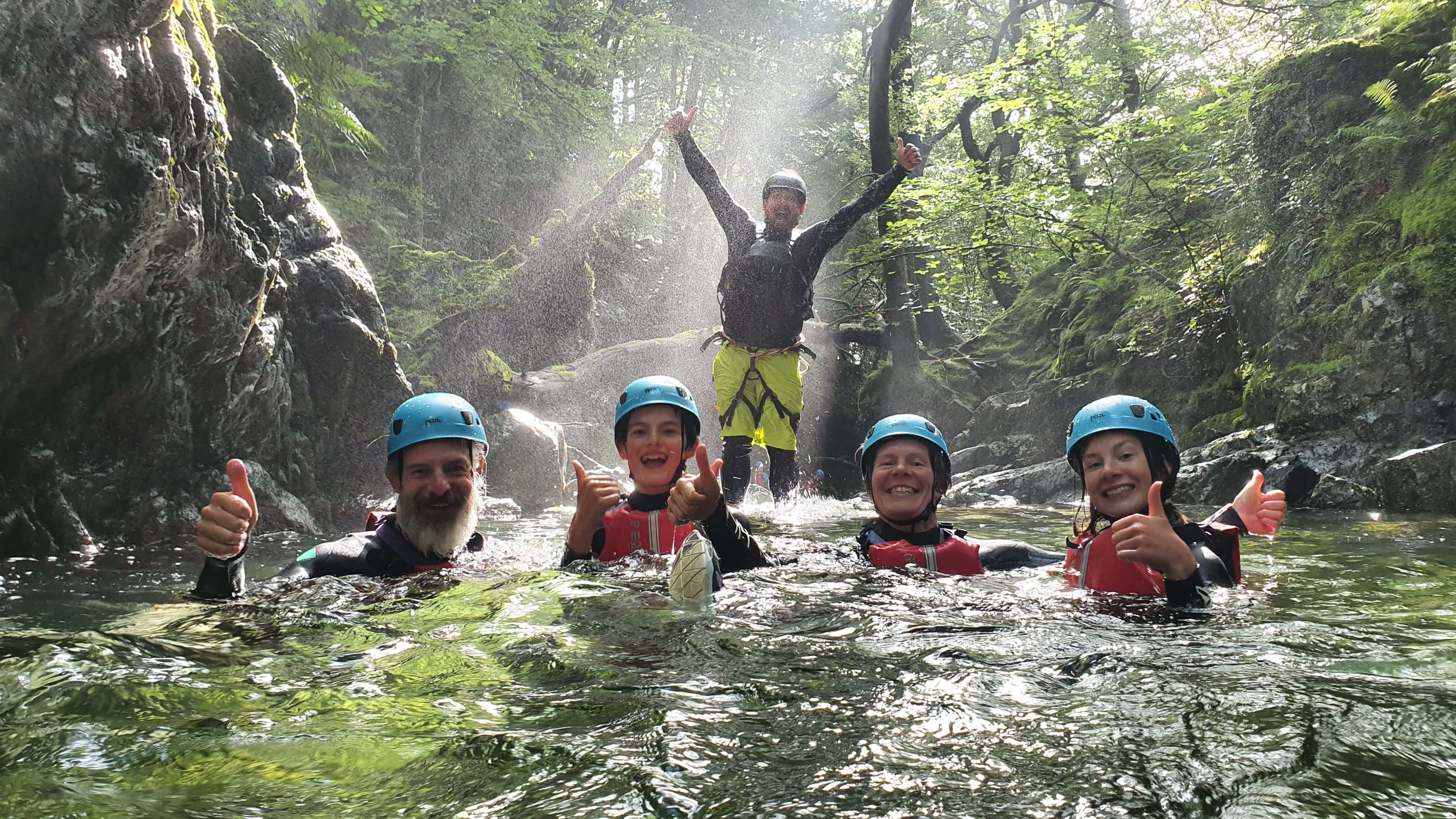 Ghyll Scrambling in the Lake District - Path to Adventure