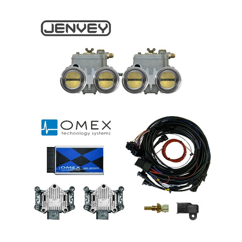 Alfa Romeo Twin Spark Jenvey Heritage EFI ITB kit + Standalone ECU Package | Omex Technology