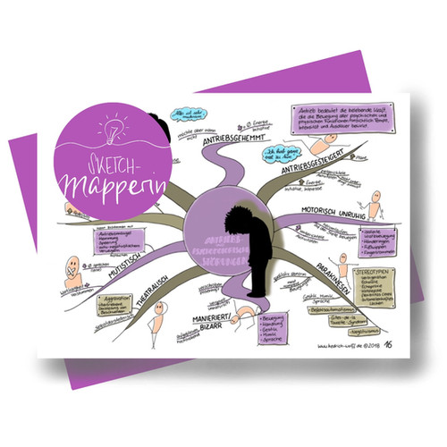 30 Mindmaps psychischer- und somatischer Befund nach dem AMDP-System ...
