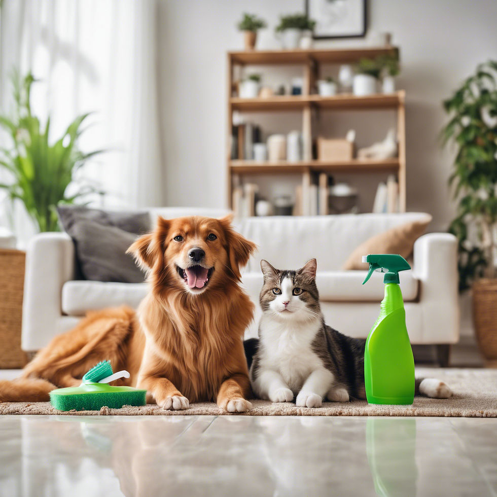10 Pet-Friendly Cleaning Solutions for a Sparkling Clean Home