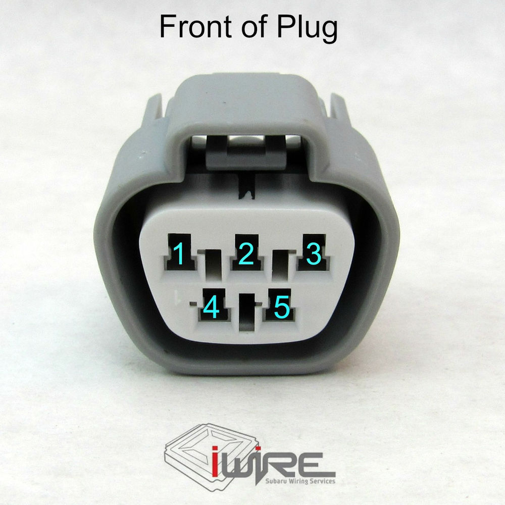 Terminal Order on a Subaru Plug | iWire Subaru Wiring Solutions