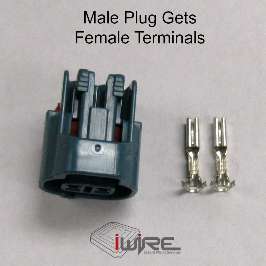 Female vs Male Terminology for Subaru Plugs | iWire Subaru Wiring Solutions