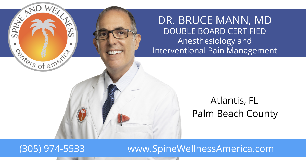 Dr. Bruce Mann, MD | Palm Beach Pain Management SWCA