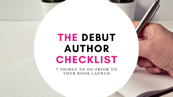 The debut author checklist