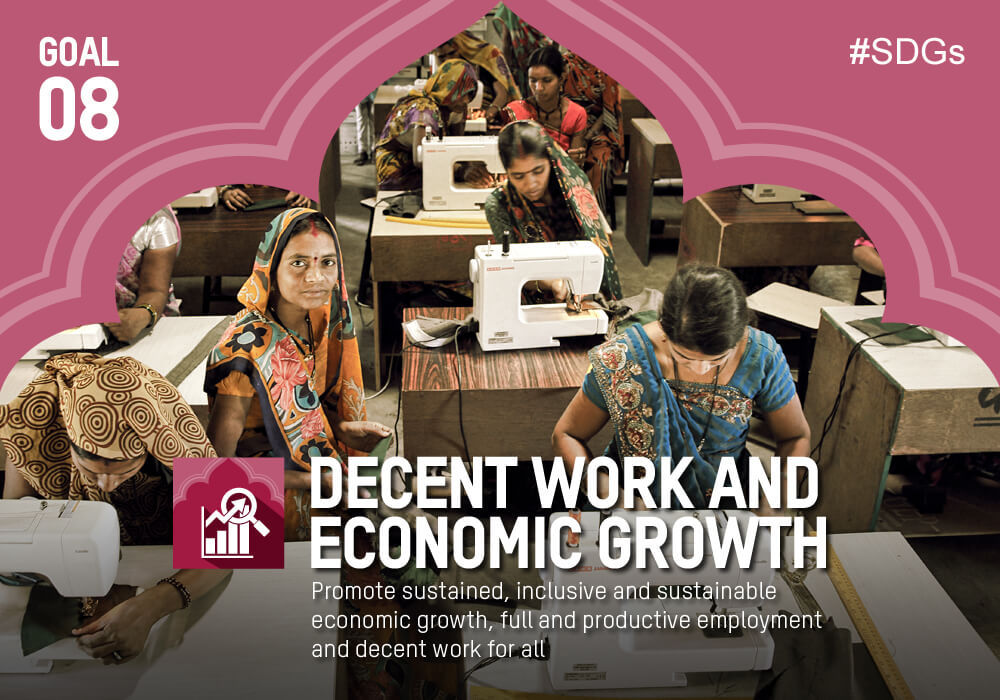 India's stance on SDG 8: Decent Work and Economic Growth