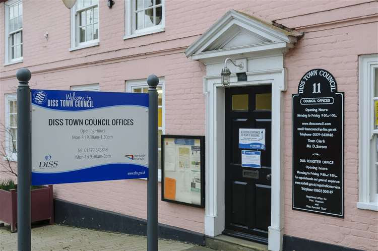 Update on unauthorised flags on street furniture | Diss Town Council