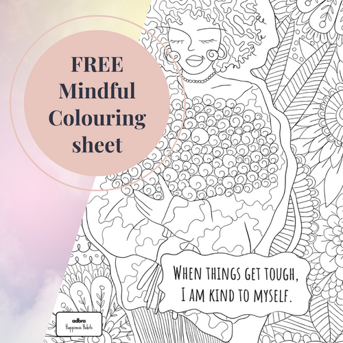 FREE Mindful Colouring sheet | adbra