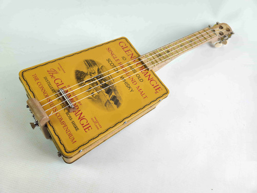 Vintage Glen Morangie Tin Electro Acoustic Tenor Ukulele | Spatchcock ...