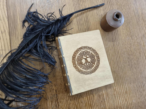 Tree Of Life Wooden Spine Note Book | Spatchcock & Wurzill | UK