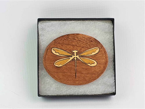 Dragonfly Inlay Brooch | spatchcockandwurzill