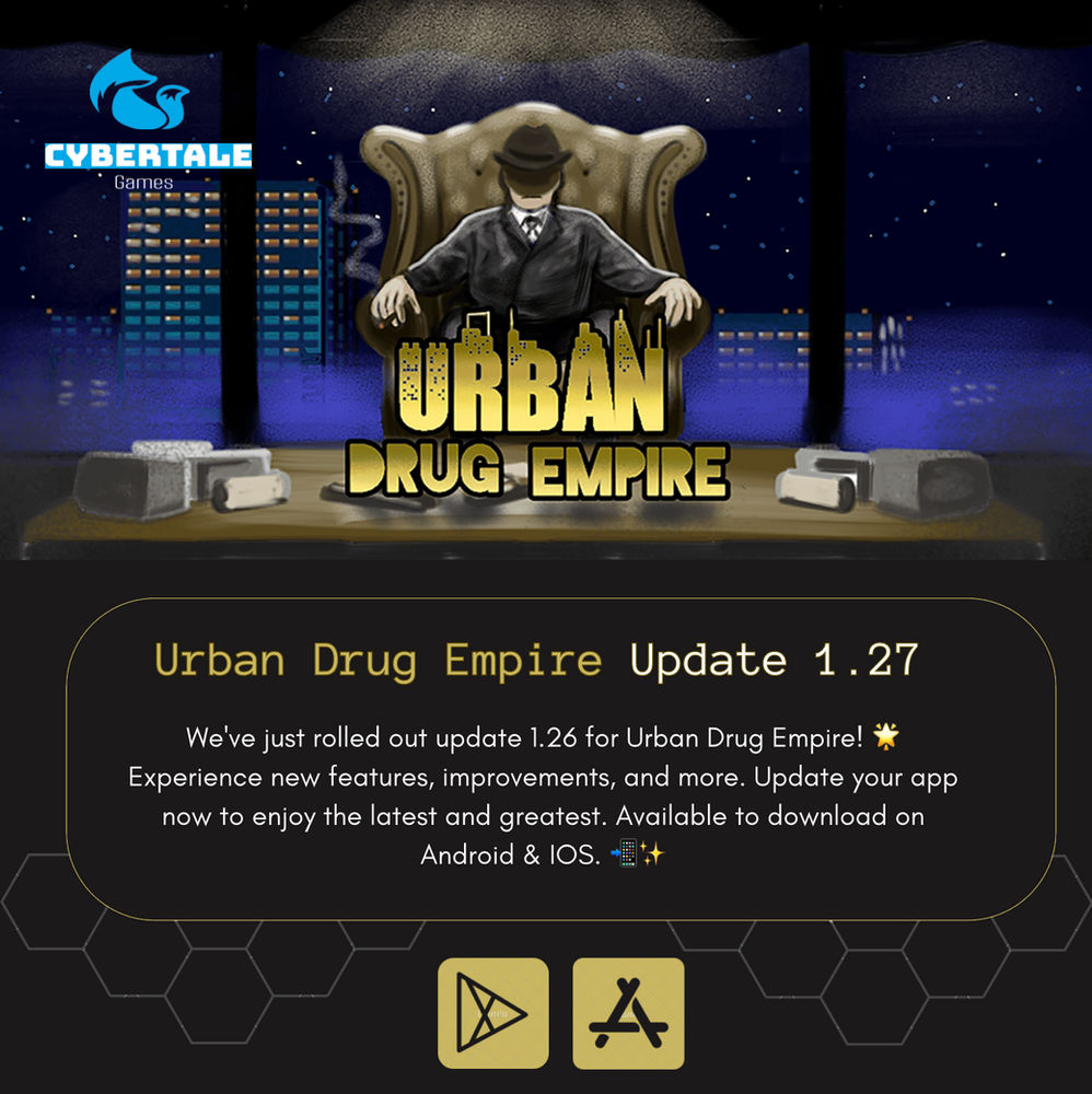 Urban Drug Empire Update 1.27 | Cybertale Games