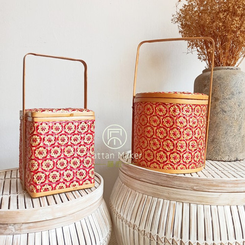 Bakul Buluh / Bamboo Basket / Bakul Bamboo / Traditional Basket ...