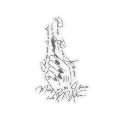 MY NAME Sticker | TEMO