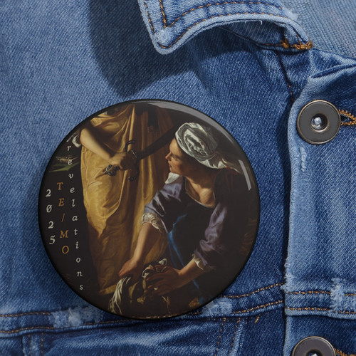 REVELATIONS Cover Button | TEMO