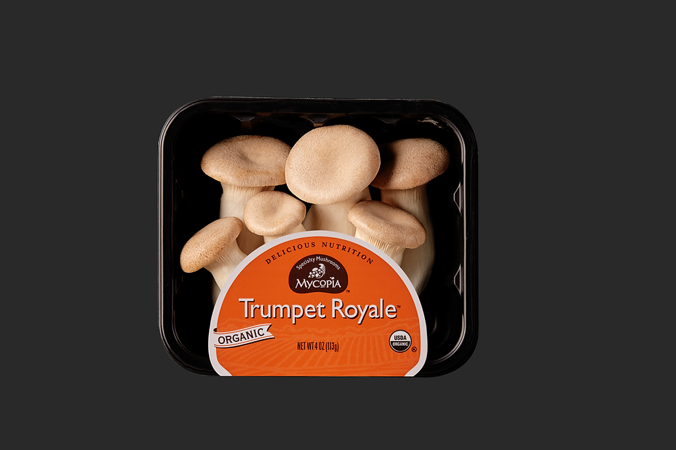 King Trumpet Royale Mushrooms, Organic, 1/4 lb | Napa Wild