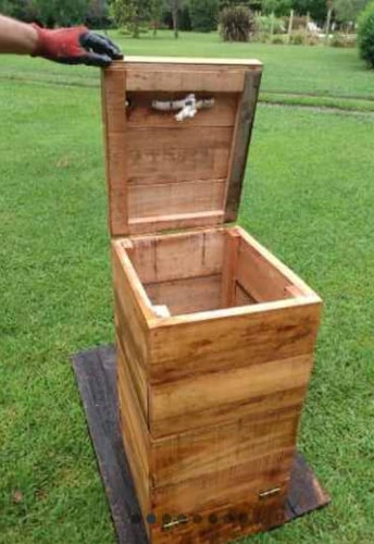 Compostera de Madera | HRG Metal Muebles