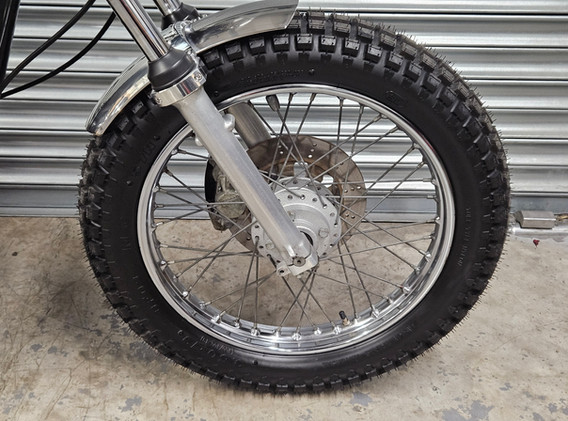 Triumph Bonneville T140 Street Scrambler Desert Sled Custom For Sale