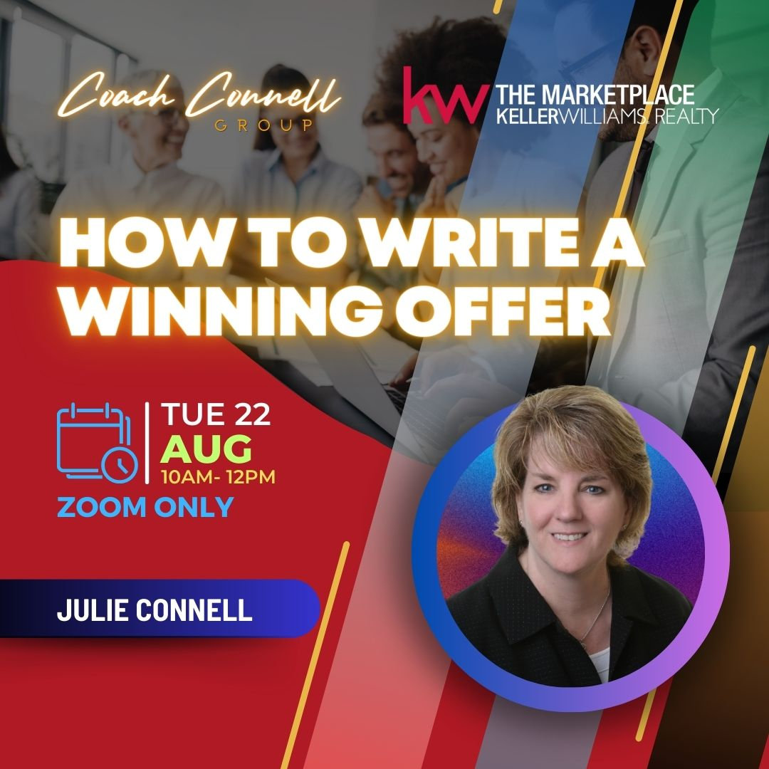 How to Write a Winning Offer (ZOOM ONLY) | CoachConnellGroup