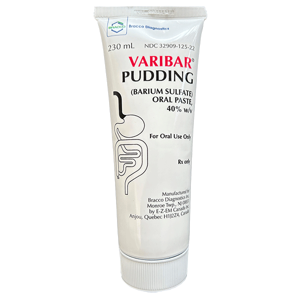 Varibar® Pudding Barium Sulfate Paste (230mL) | NANRIC