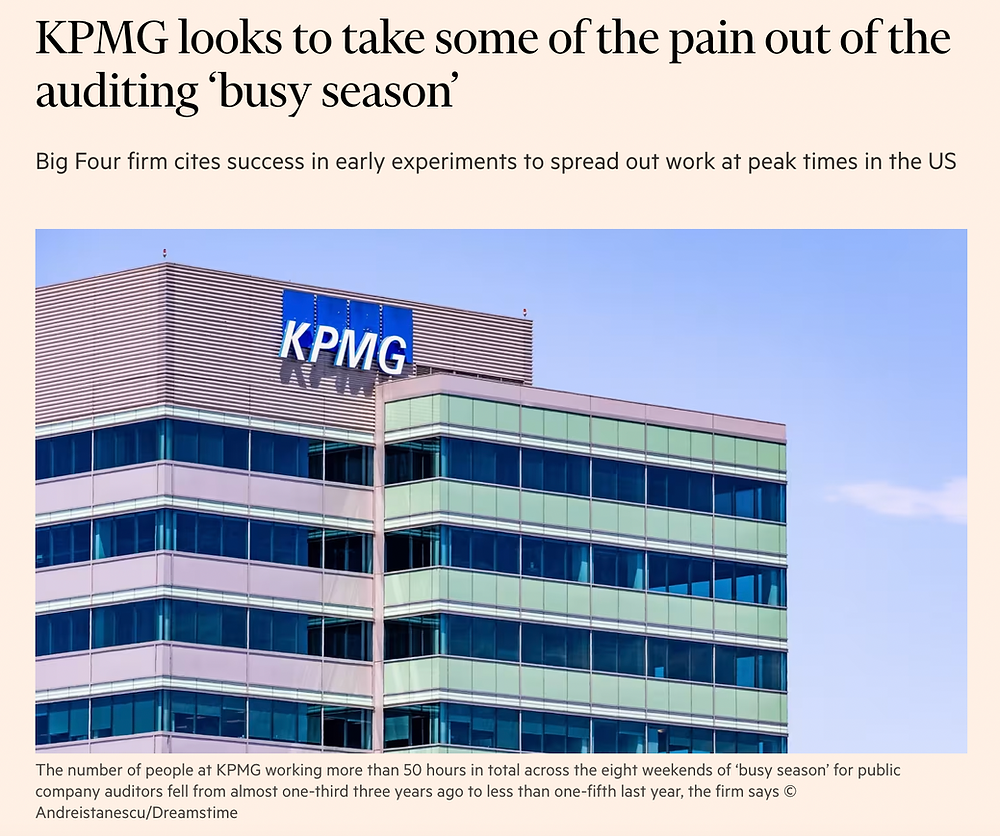 KPMG Case Study