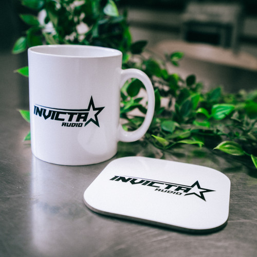 Invicta Audio Mug + Coaster Combo | Invicta Audio