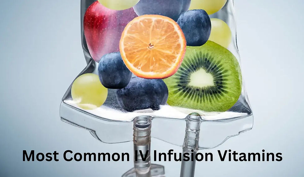 Most Common IV Infusion Vitamins: What You Should Know