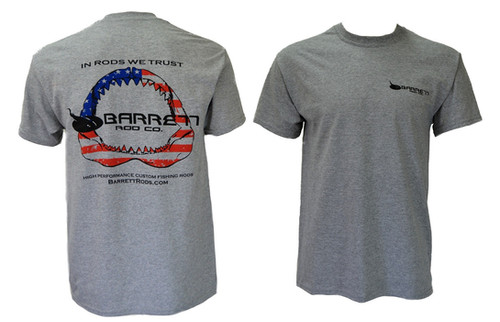 Star Spangled Jaw Tee Shirt | Barrett Rods