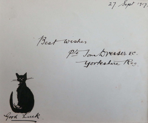 1917 signed by Tom Dresser VC