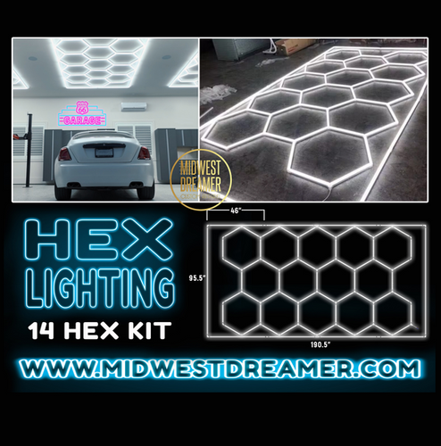 Led Hex Lighting | Midwest Dreamer
