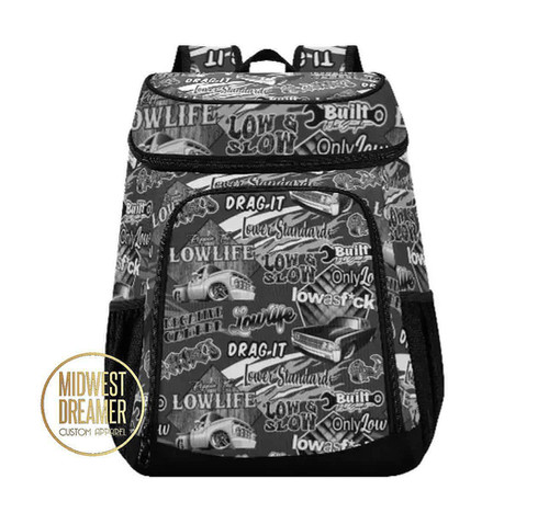 Sticker Bomb Backpack Cooler | Midwest Dreamer