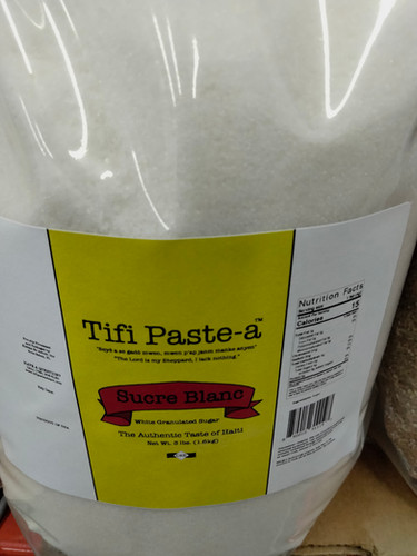 5Lbs white sugar cane/5 Liv Sucre cane | Tifi Paste-a Depot