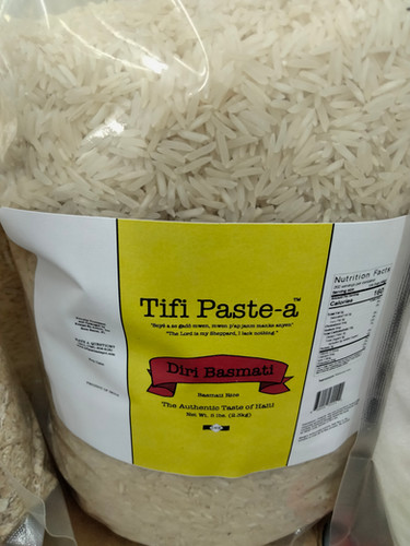 5lbs Basmati rice/ 5 Liv diri Basmati Tifipastea | Tifi Paste-a Depot