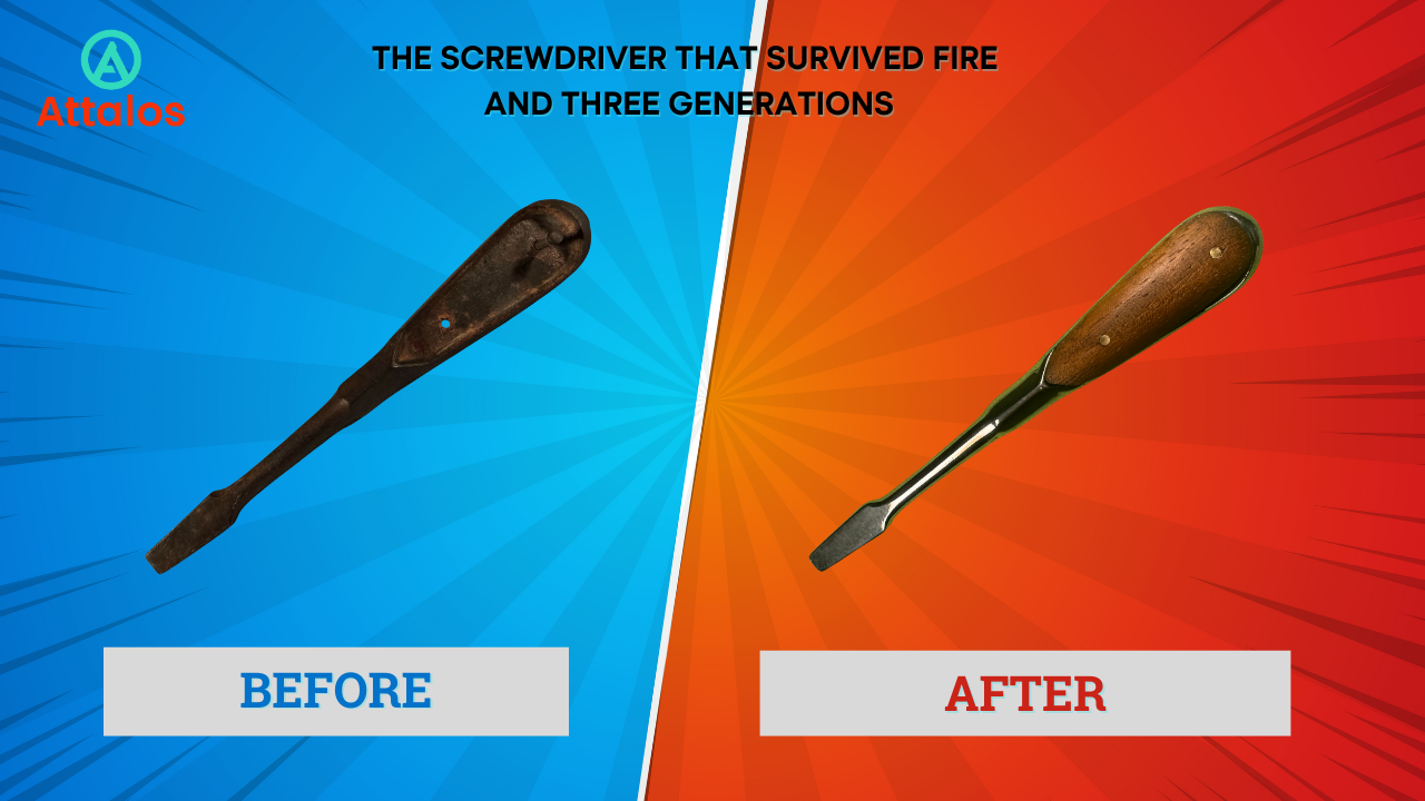 Perfect Handle Screwdriver Restoration: From Ashes to Heirloom