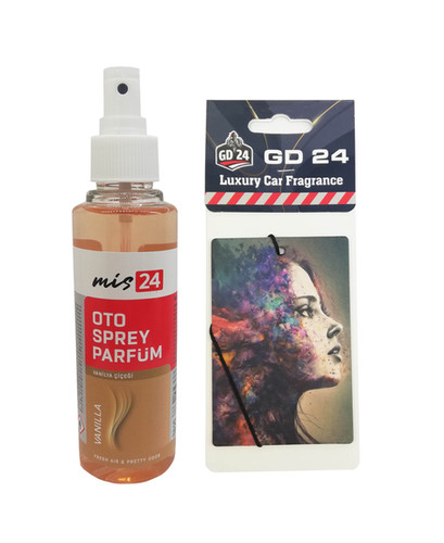 GD24 Vanilya Sprey Koku + GD24 Asma Koku (Sakız) | Knights GD24