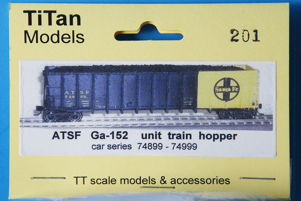 TiTan TT - ATSF Ga-152 Coal Hopper Kit - less t/c | tt-west