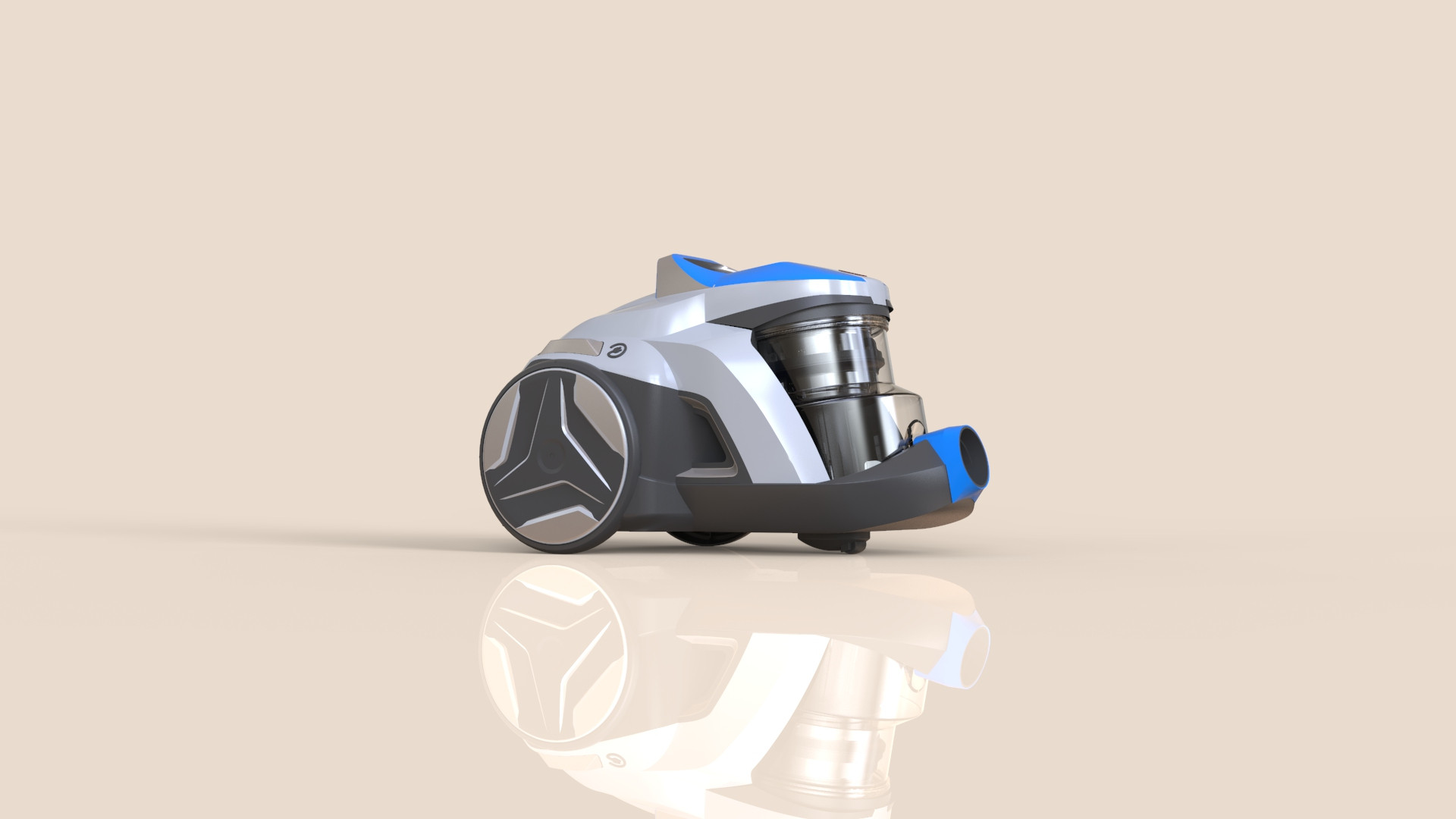 Bagless canister vacuum cleaner | Gradi Design
