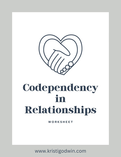 Codependency in Relationships Worksheet | The Pocket Therapist