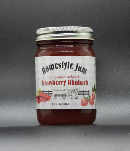 Strawberry Rhubarb, No Sugar | The Relish Barn