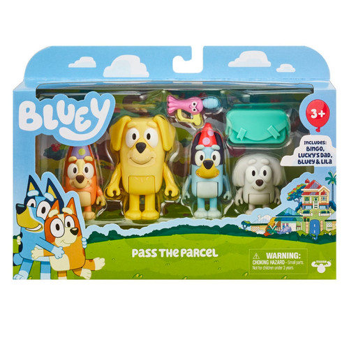 BLUEY - 4pk Pass the Parcel | Panda House