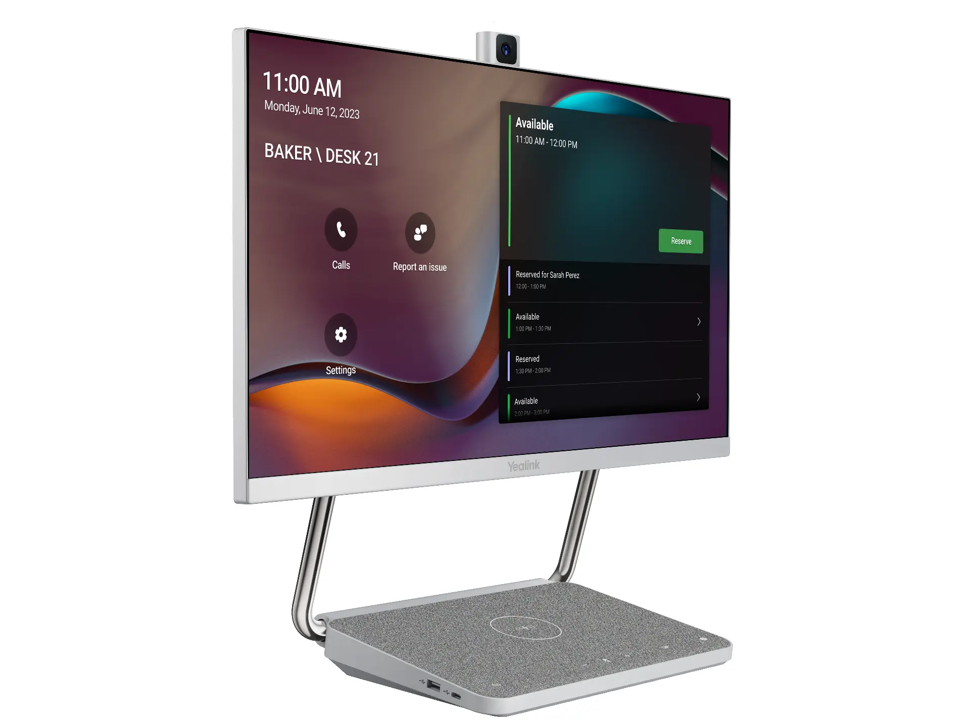 Yealink DeskVision A24 | Monitor de colaboración para Microsoft Teams ...