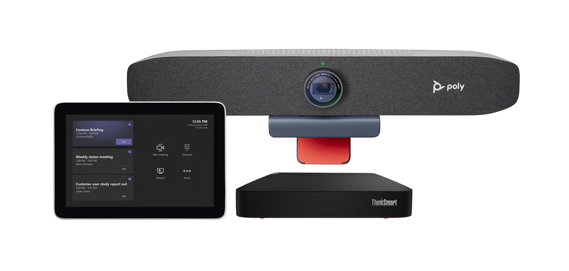 Kit Poly Studio Focus Room para salas de Microsoft Teams | México | Voxium