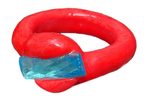 Red on Blue Jolly Rancher | SOFIA ELIAS